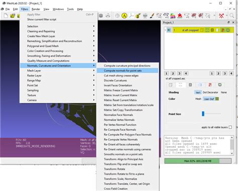 Meshlab Create Mesh From Point Cloud Hướng Dẫn Tạo Lưới 3d Chuyên Sâu