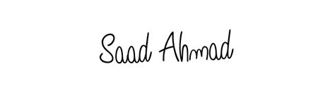 91 Saad Ahmad Name Signature Style Ideas Outstanding Online Signature