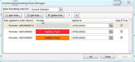 Excel Conditional Formatting And Vba Stack Overflow
