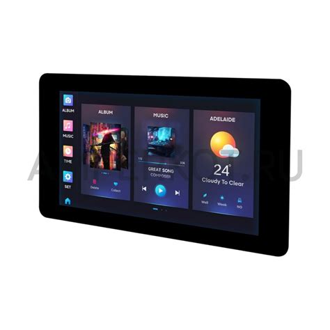 Купить 7” Hmi Ips дисплей Waveshare 800×480 Cpt Esp32 S3 Wifi Bluetooth