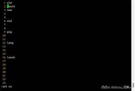 Linux中vim编辑器vim制表符使用 Csdn博客