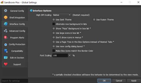 Ui The Checkbox State That Should Not Be · Issue 2521 · Sandboxie Plussandboxie · Github