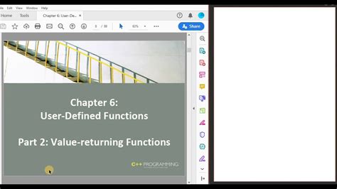 Chapter 6 Value Returning Functions Youtube
