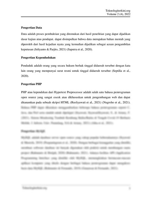 Solution Perancangan Sistem Informasi Data Kependudukan Pada Kantor