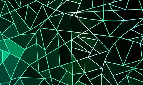 Abstract Irregular Polygon Background With A Triangular Pattern In Full Spectrum Colors Mosaic