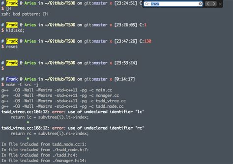 bash how to scroll back the terminal to where the last command was