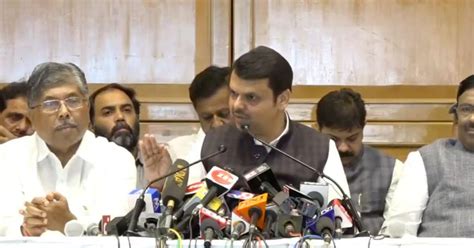 Maharashtra Devendra Fadnavis Resigns As Chief Minister Blames Sena For Political Deadlock