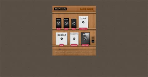 Bookshelf Slider Jquery Plugin