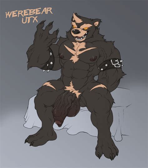 Rule 34 2019 Abs Anthro Balls Bear Big Balls Big Penis Black Body Black Fur Black Nipples