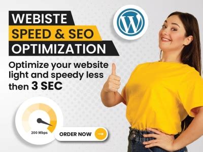 WordPress Website Speed Optimization, fast loading website | Upwork
