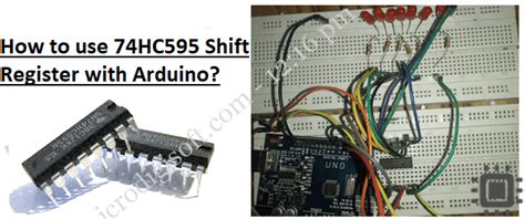 How To Interface 74HC595 IC With Arduino