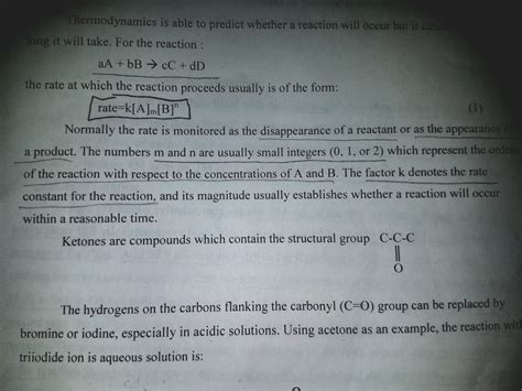 Solved Please Calculate The Rate Using EQUATION ON Chegg