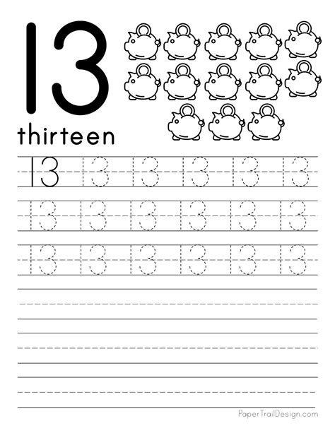 Number Worksheet