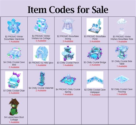 Item Codes For Sale R Webkinz