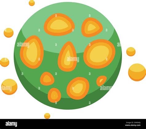 Green Background Floating Particles Stock Vector Images Alamy