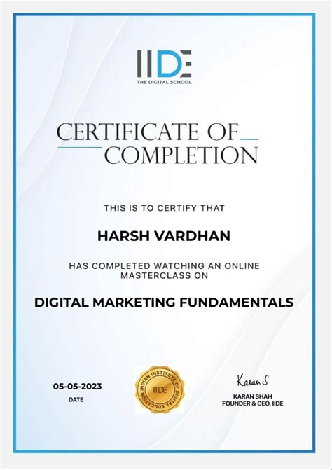 Harsh Vardhan On Linkedin I Am Happy To Share Thats Ive Obtained A