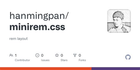 Github Hanmingpanminiremcss Rem Layout
