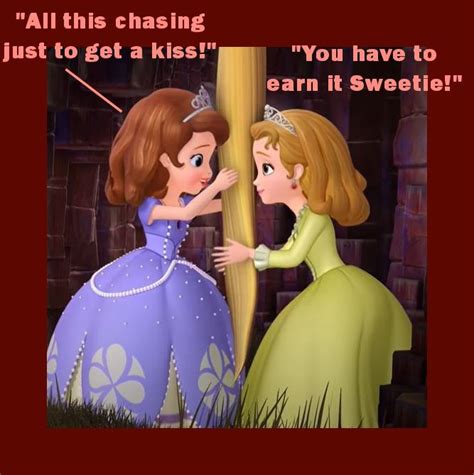 Princess Amber Of Enchancia And Sofia The First Sofia The First Princess Disney Princess