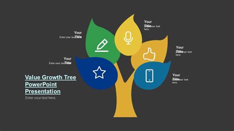 Value Growth Tree Powerpoint Presentation Pptuniverse