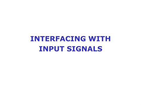 pdf interfacing with input signals dokumen tips