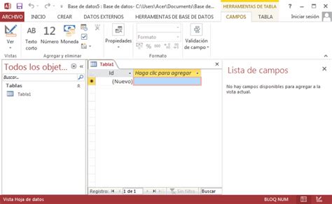 Sistema Gestor De Base De Datos ACCESS Unidad Crear Abrir Y Cerrar Una Base De Datos