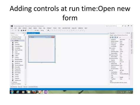 Windows Form Application In Vb Vb Net Year PPTX