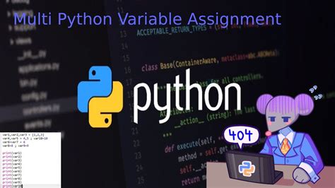 Multi Python Variable Assignment Youtube