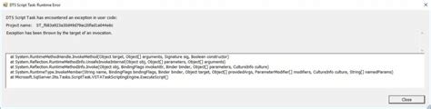 SSIS Script Task Error AndyLeonard Blog