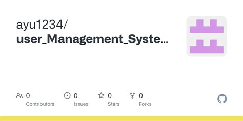 Github Ayu1234usermanagementsystemnodejs