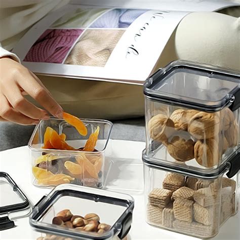 Food Storage Containers Airtight Cans Plastic St Grandado