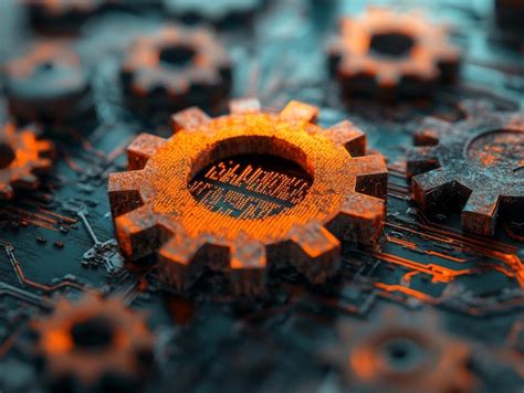 Realistic Depiction Of The Rust Programming Language Code In An Ide Detailed And Modern