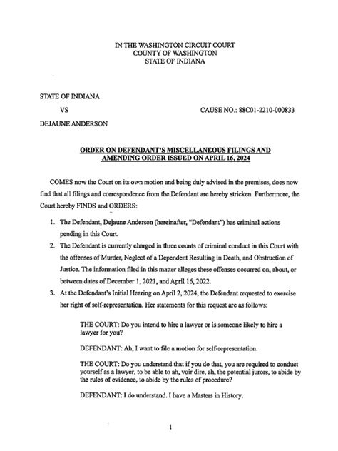 medlock order pdf