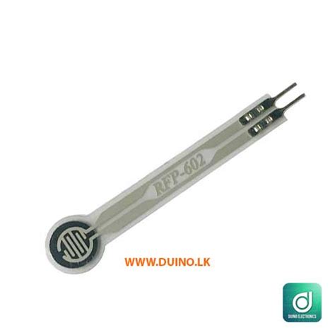Fp602 5kg Resistive Thin Film Pressure Sensor Flexible Membrane