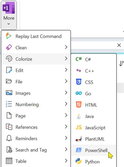 OneMore A OneNote Add In