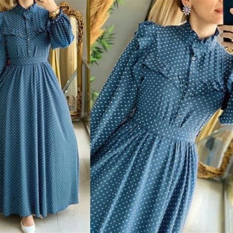 مدل لباس عید زنانه و دخترانه خانگی ساده و شیک برای پذیرایی از مهمان