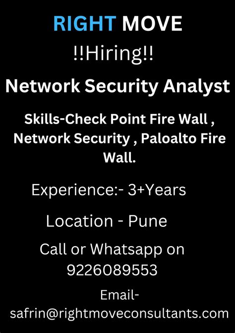 Safrin I On Linkedin Checkpointfirewall Networksecurity Paloaltofirewall Hiring Rightmove
