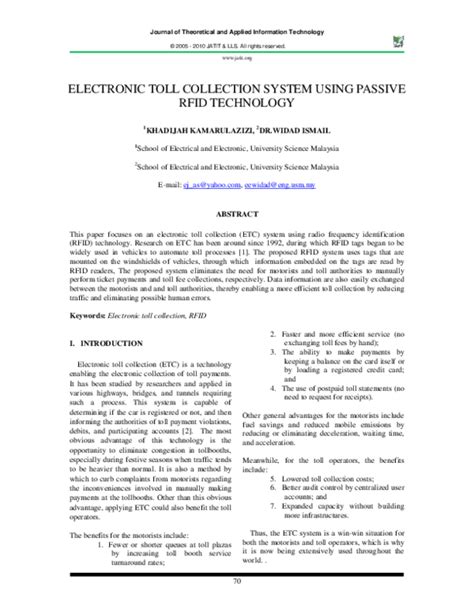 Pdf Journal Of Theoretical And Applied Information Technology