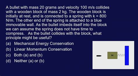 Solved Can Anyone Please Explain When Linear Momentum Is Chegg
