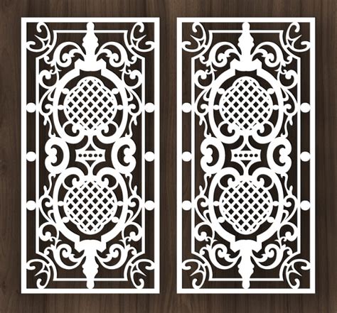 Design Pattern Screen Panel 3d Model Vector Files