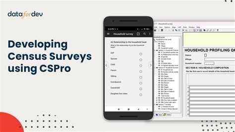 Developing Census Surveys Using Cspro Data For Development