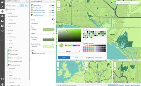 Design Custom Basemaps With The New Arcgis Vector Tile Style Editor