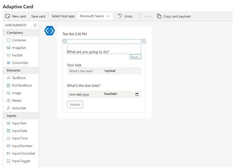 solved instant flow triggered by adaptive card power platform community
