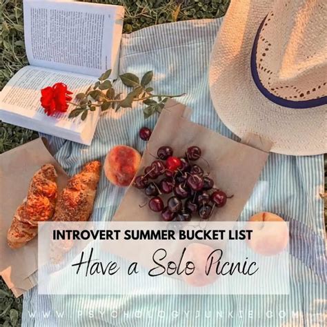 The Introverts Ultimate Summer Bucket List Psychology Junkie