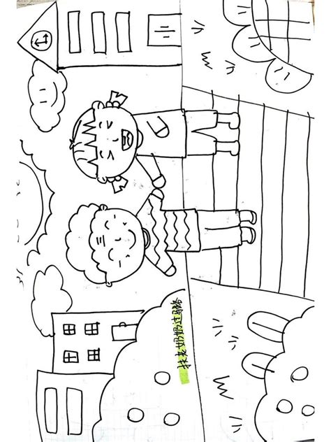 老奶奶过马路的简笔画怎么画简单又好看（精选19张） 简笔画图片大全