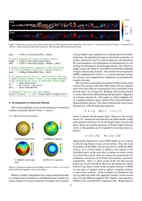 Nektar Enhancing The Capability And Application Of High Fidelity Spectral Hp Element Methods