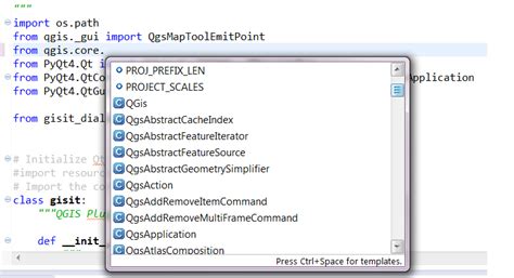 Gisit Qgis Plugin Preparing Ide