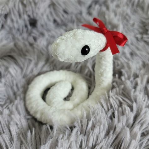 델마르 🐍복실몽실 핸드메이드 아기 뜨개뱀 인형🐍 위시버킷