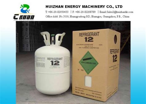 Dichlorodifluoromethane CCl2F2 CFC Refrigerants Freon 12 For Car Air Conditioner