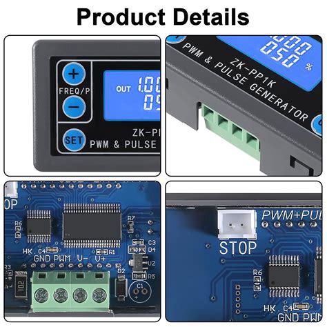 Snapklik Pcs ZK PP K PWM Pulse Signal Generator Frequency Generator Hz KHz Dual Mode