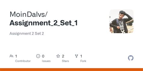 Github Moindalvsassignment2set1 Assignment 2 Set 2